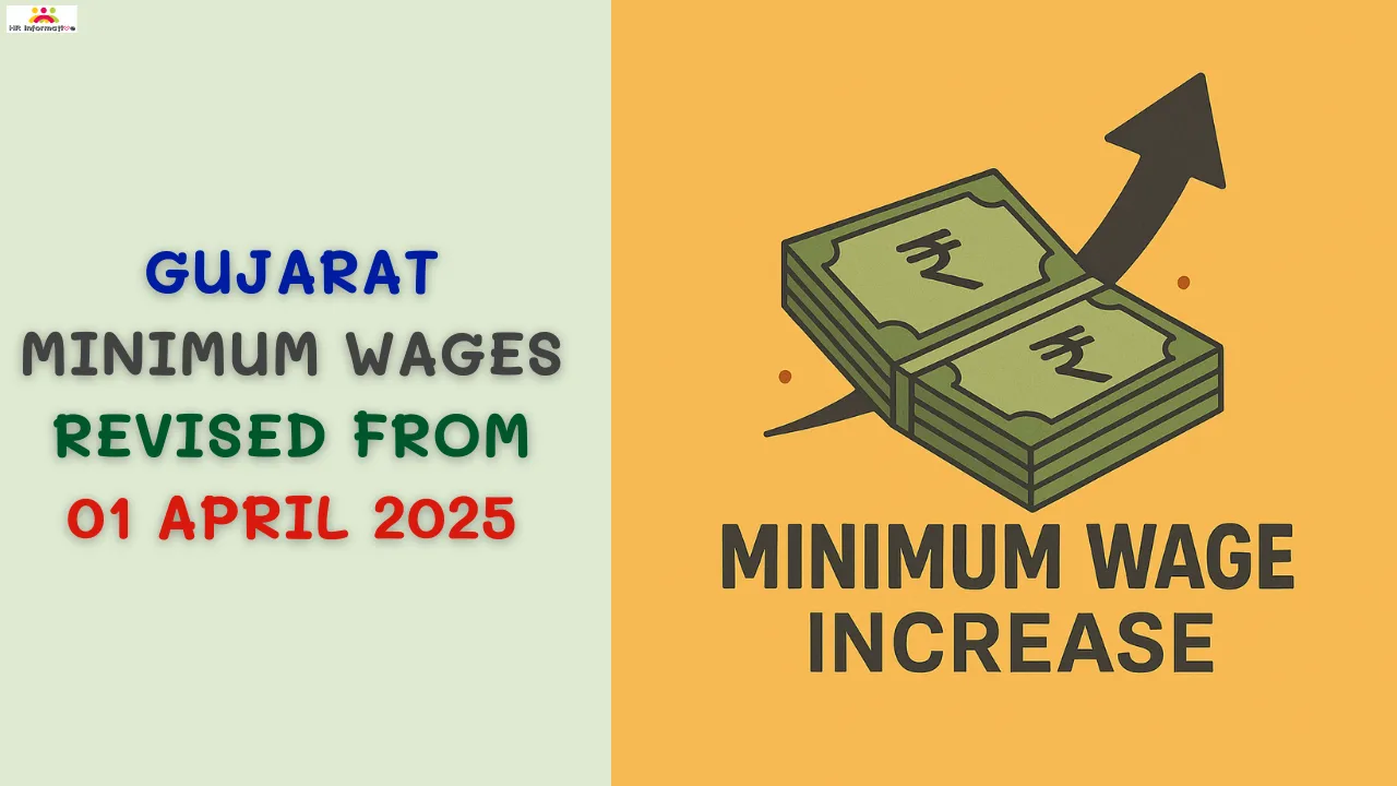 Updated Minimum Wages for Gujarat (April – September 2025) » HR ...